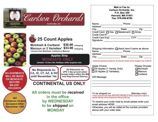Bulk Apple Shipping – Welcome